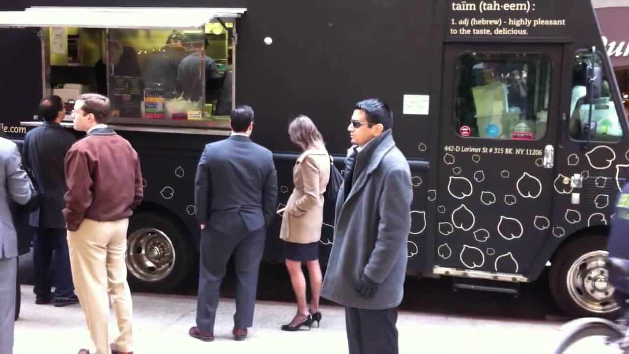 New Sun-Dried Tomato Pesto Falafel from Taim Mobile - New York Street Food